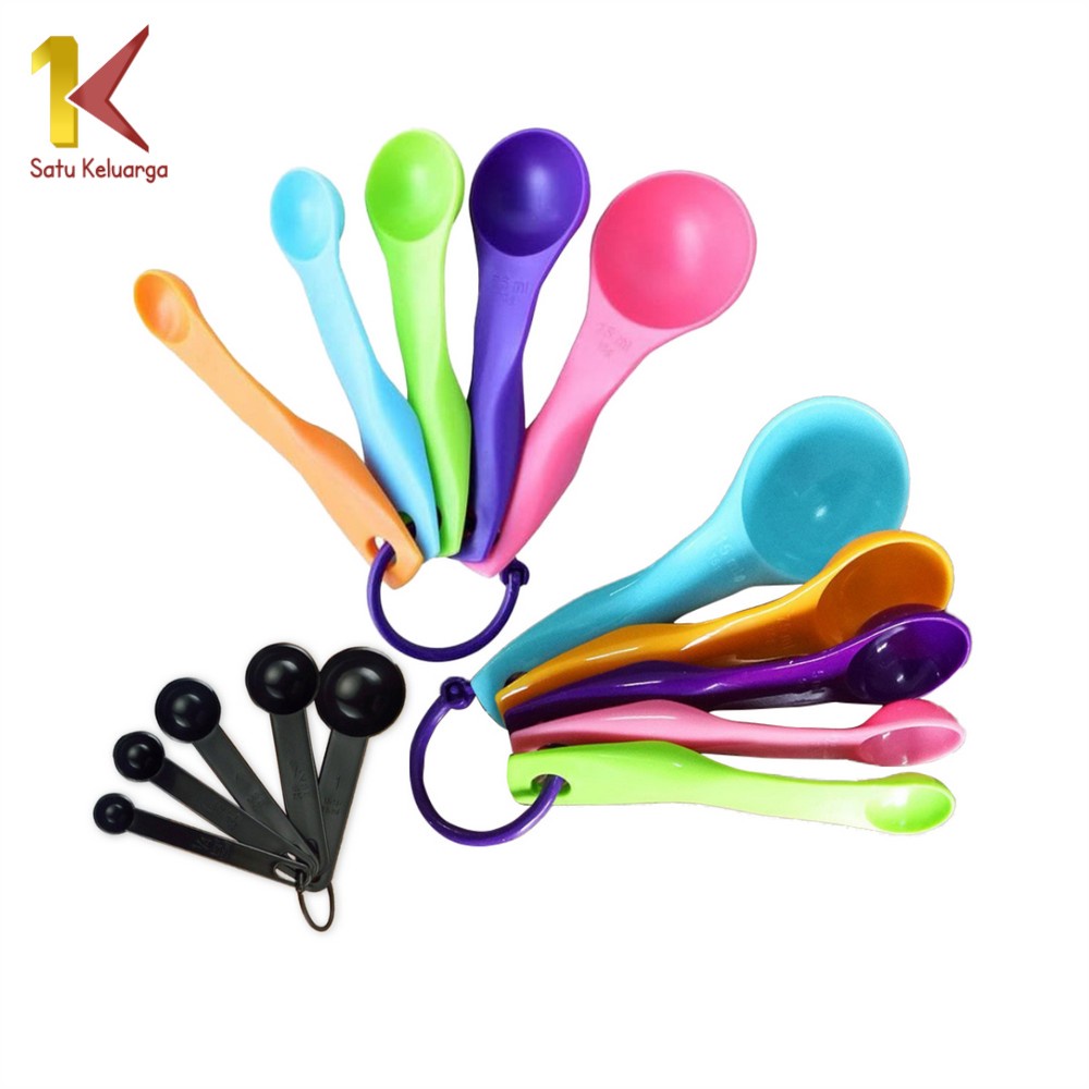 Jual Satu Keluarga Sendok Takar Set 5IN1 C142 Measuring Spoon Sendok ...