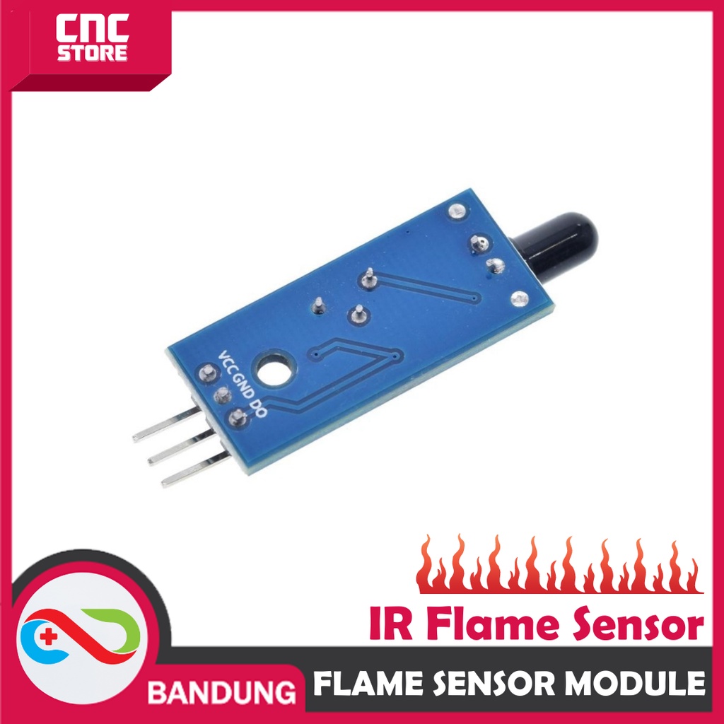 Jual FLAME API INFRARED SENSOR MODULE FOR ARDUINO UNO NANO MEGA ...