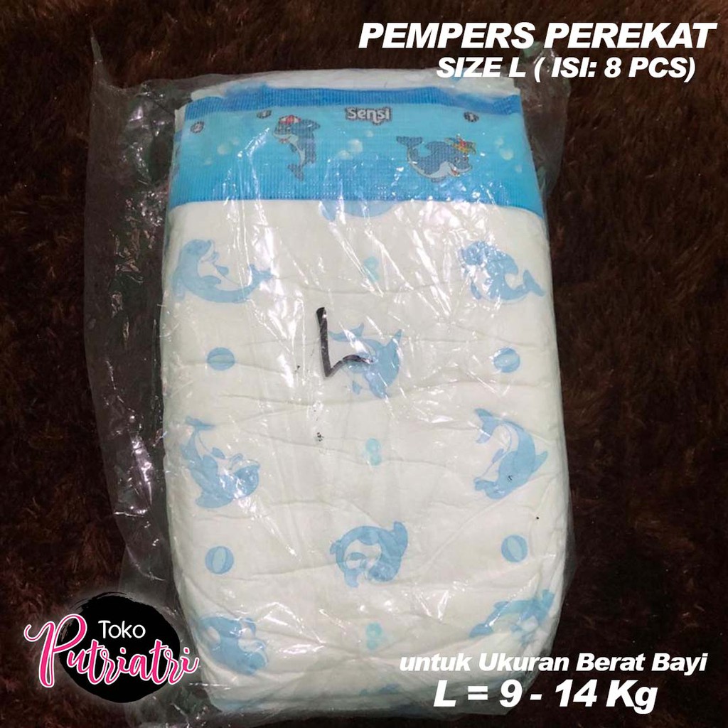Jual PEMPERS CURAH MURAH - Ukuran NB S M L XL XXL - Model Perekat ...