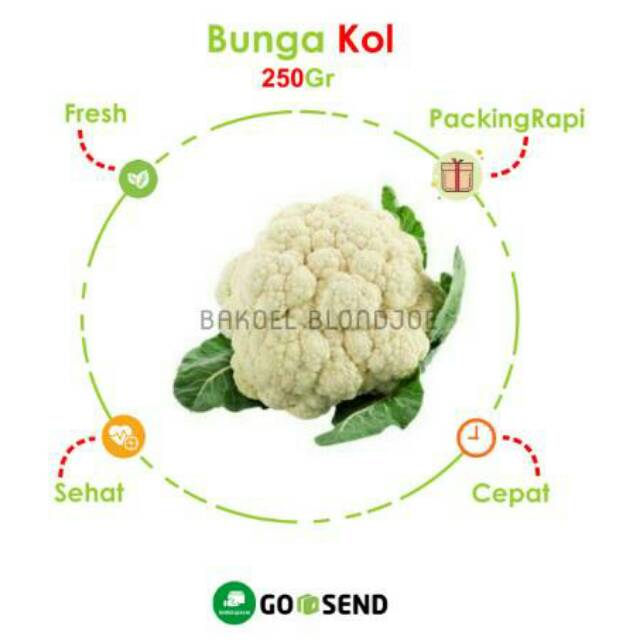 Jual KEMBANG KOL / BUNGA KOL / CAULIFLOWER / FRESH VEGETABLES ...