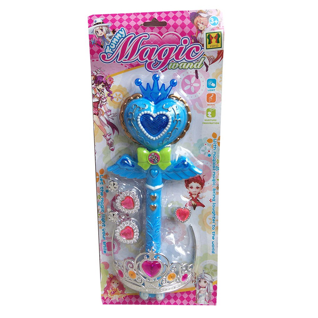 Jual MAINAN MAGIC WAND TONGKAT MAGIC MAHKOTA TONGKAT PERI | Shopee ...