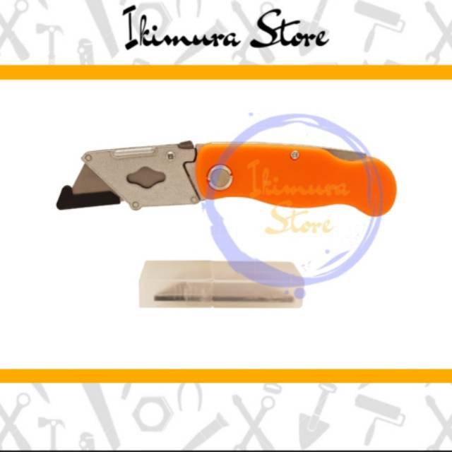 Jual Pisau Cutter Lipat Foldable Knife FREED Kater Gypsum Heavy Duty ...