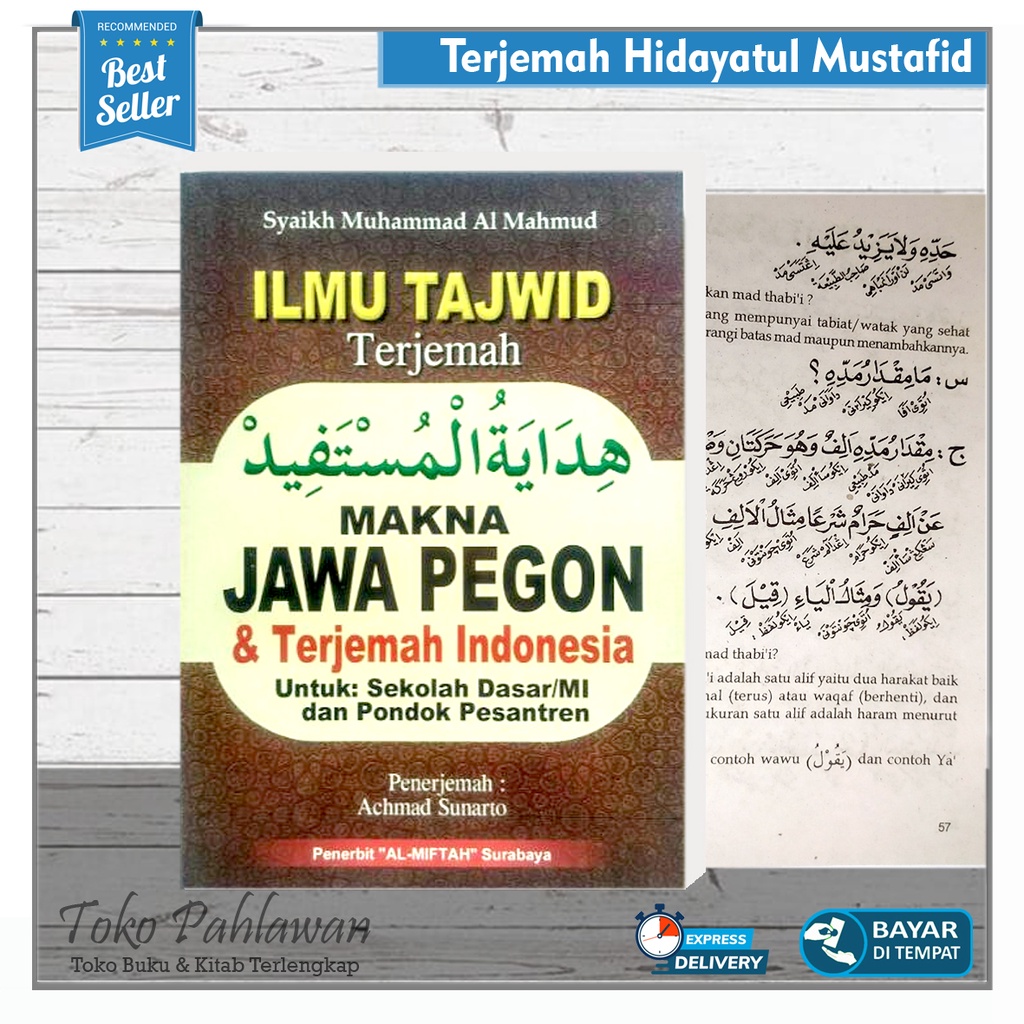 Jual Terjemah Hidayatul Mustafid 3 Bahasa Jawa Pegon Indonesia Buku ...