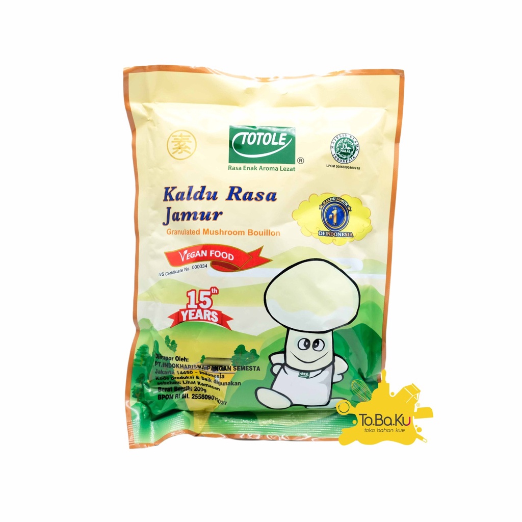 Jual Totole Kaldu Jamur Berat 200gr | Shopee Indonesia