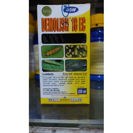 Jual obat keriting daun cabe melon semangka jeruk demolish 18ec ...