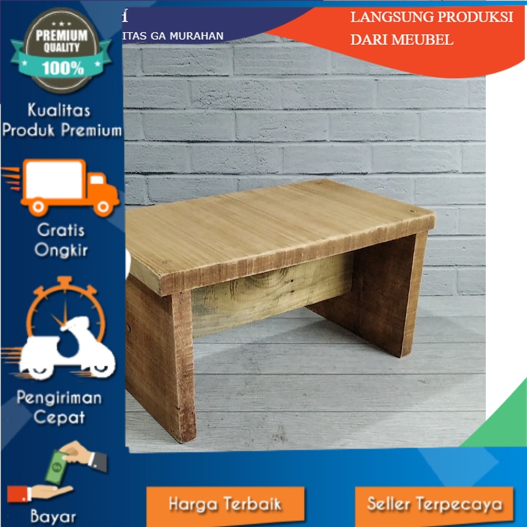 Jual BANGKU JONGKOKAN KAYU PAPAN BANGKU JINGKIK KAYU BANGKU TERAS ...