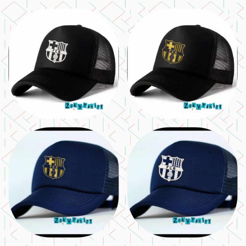 Jual Topi Pria / snapback / trucker / surf / skate / Hat Barcelona Gold ...