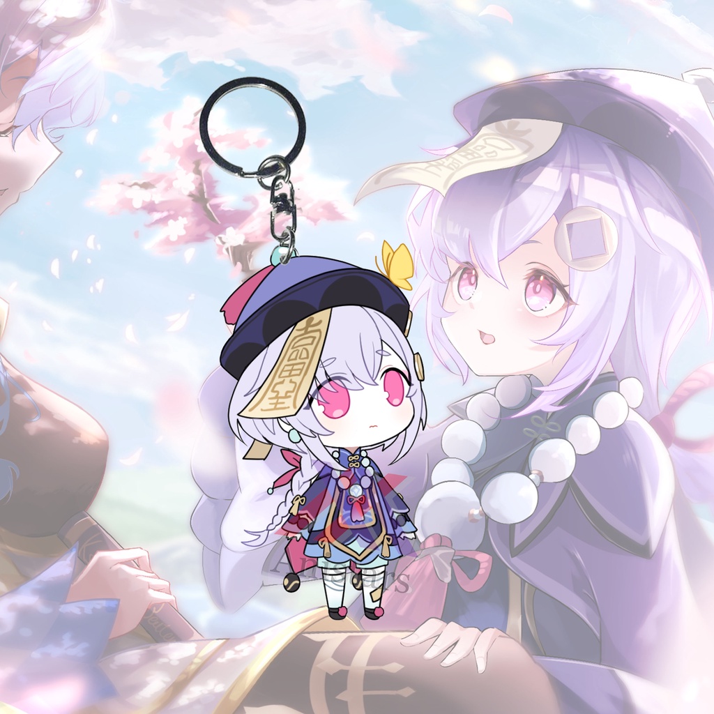 Jual Gantungan Kunci Genshin Impact Qiqi - Key Chain - Souvenir - Ganci ...