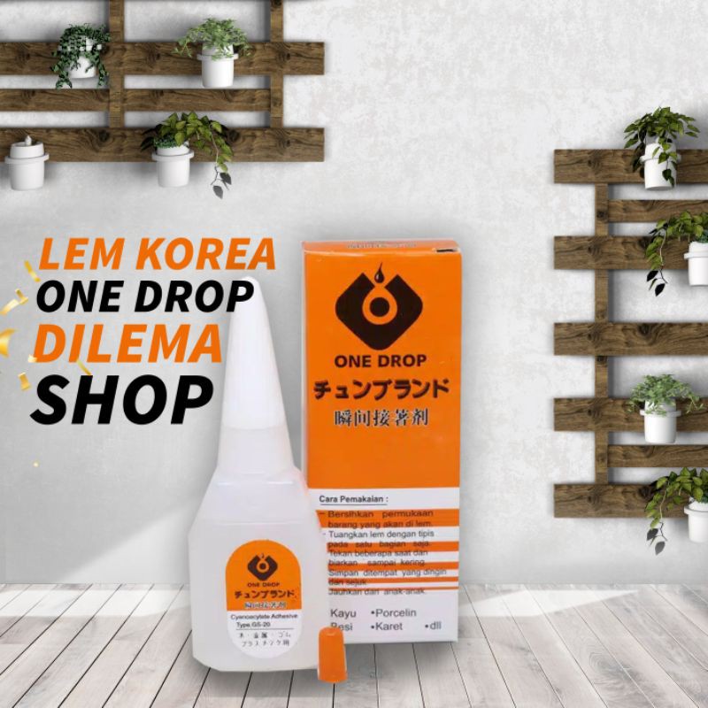 Jual LEM KOREA ONE DROP DILEMASHOP INDONESIA | Shopee Indonesia