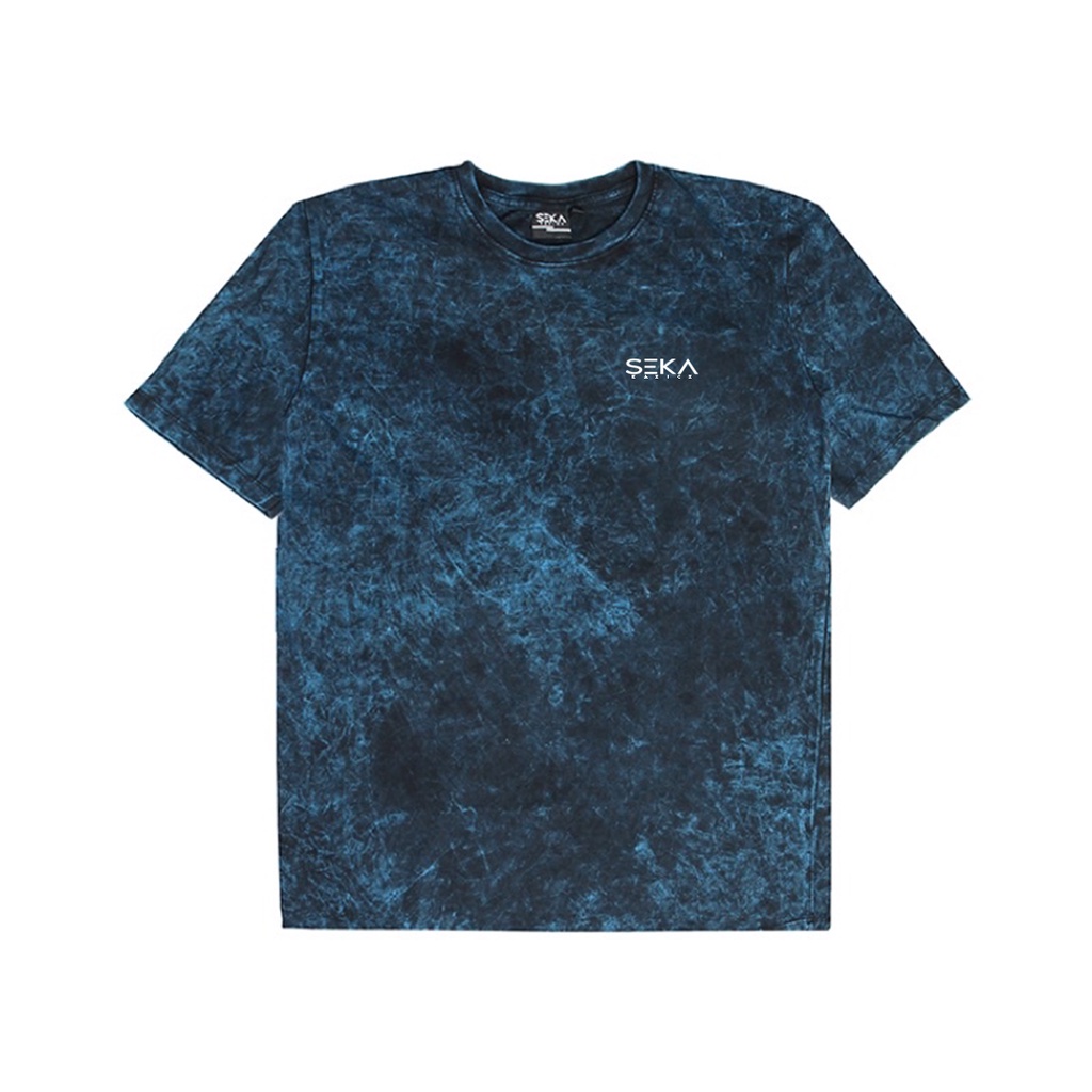 Jual Seka Basics - Tshirt Washing Space Blue Exclusive Logo | Shopee ...
