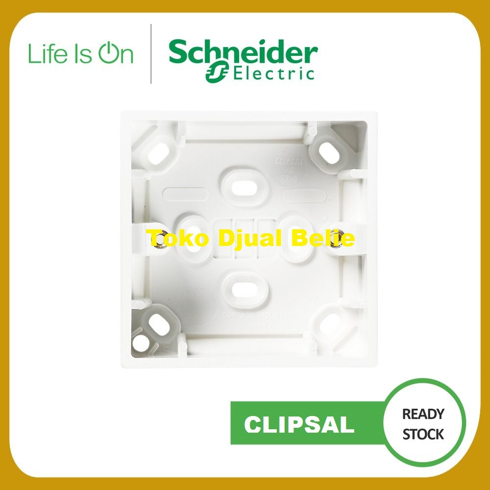 Jual SCHNEIDER CLIPSAL S-Classic E238 Mounting Box 1 Gang (Outbow Doost) | Shopee Indonesia