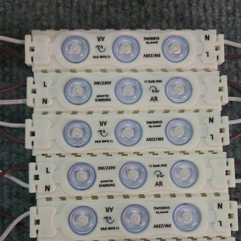Jual Modul LED putih & warm white Samsung 3W 220V Tanpa Travo | Shopee ...
