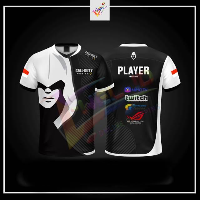 Jual Baju jersey gaming custom call of duty | Shopee Indonesia