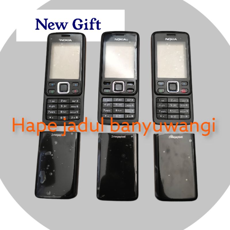 Jual Casing kesing housing cesing Nokia 6300 metal ORIGINAL 99 ...