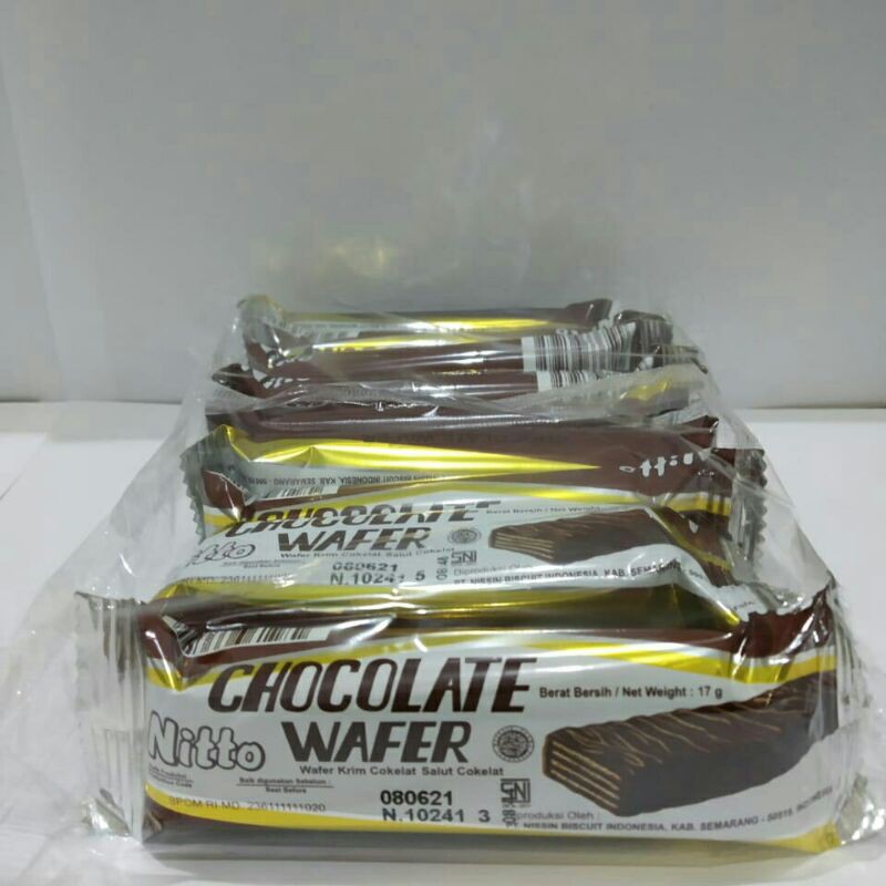 Jual Nitto coklat wafer | Shopee Indonesia