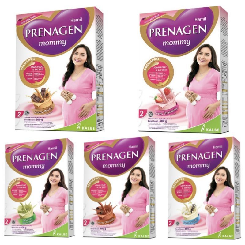 Jual Prenagen Mommy 360gr Vanilla/Coklat/Strawberry/Moka/Delicius Mung Bean | Shopee Indonesia