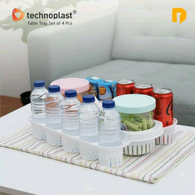 Jual Technoplast Table Tray Wadah Rak Gelas Botol Minuman | Shopee ...