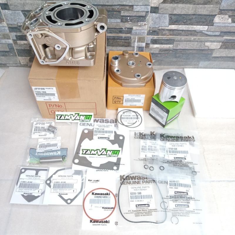 Jual BLOK STANDAR GOLD HEAD PDK NINJA RR R SS FULL ORIGINAL | Shopee ...