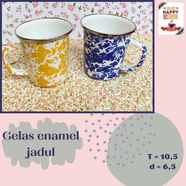Jual Gelas enamel jadul | Shopee Indonesia
