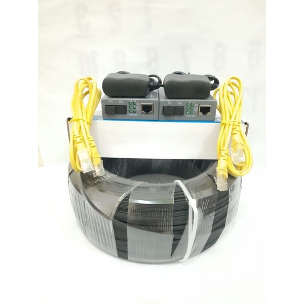 Jual netlink htb AB converter 3100 dan kabel fiber optik sc upc ftth ...