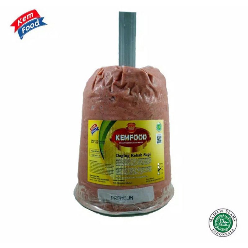 Jual Kemfood Daging Kebab 2Kg Tiang | Shopee Indonesia