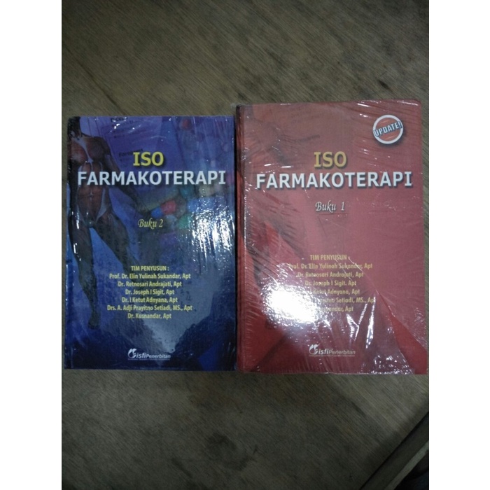 Jual Farmasi-Buku- Iso Farmakoterapi Buku 1 Dan 2 -Buku-Farmasi. | Shopee Indonesia