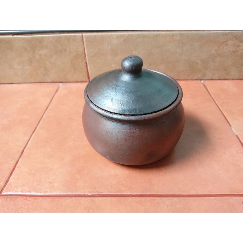 Jual KENDIL BUBUR GERABAH TANAH LIAT D -13 CM PANCI BUBUR TRADISIONAL ...