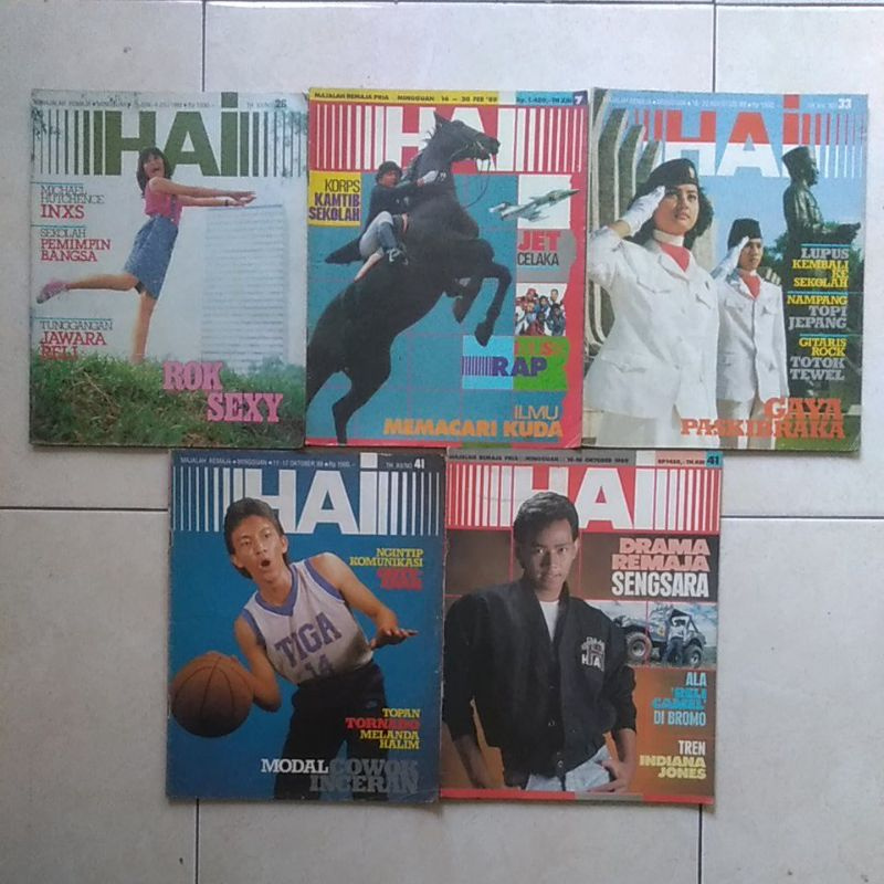 Jual Majalah Hai Tahun 80an | Shopee Indonesia