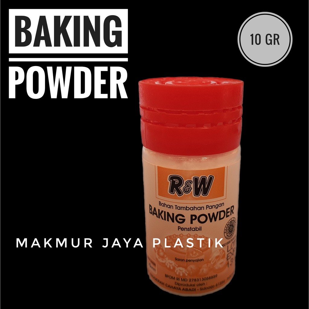 Jual [ BAKING POWDER - BOTOL ] BAKING POWDER RAJAWALI BOTOL 10 GR ...