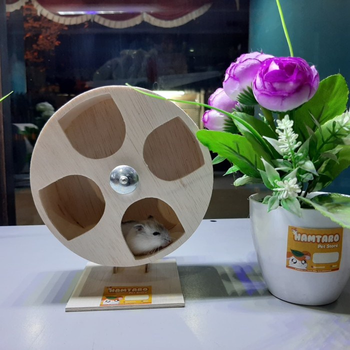 Jual Roda Hamster Wheel Hamster Kayu / Kincir Hamster Kayu 013 | Shopee ...