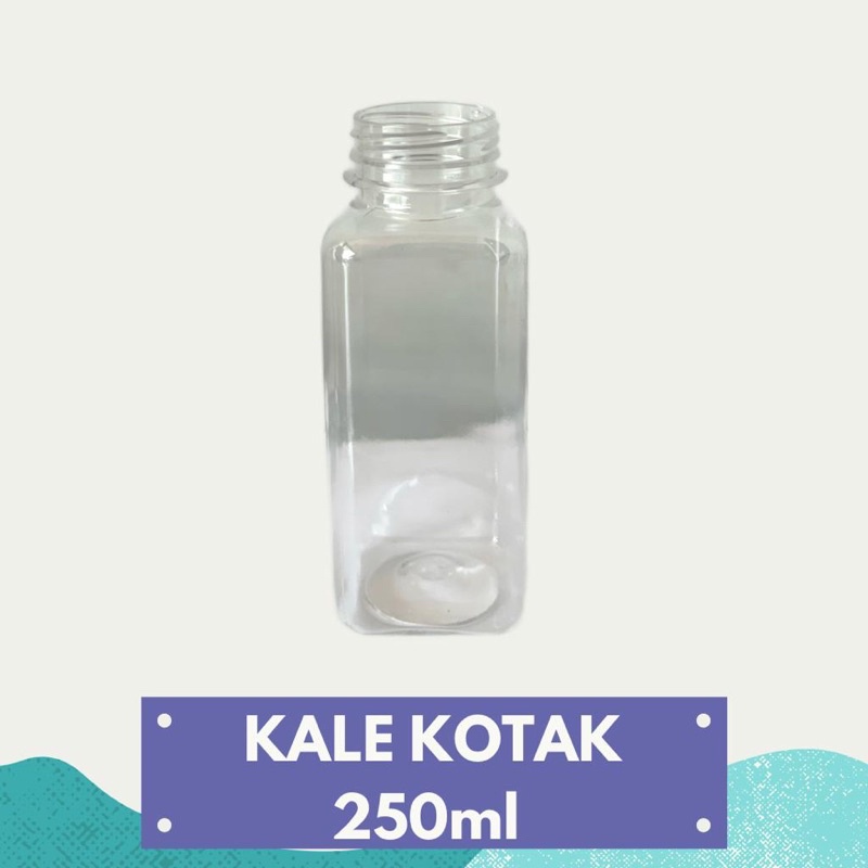 Jual Botol Kale Kotak 250ml | Shopee Indonesia
