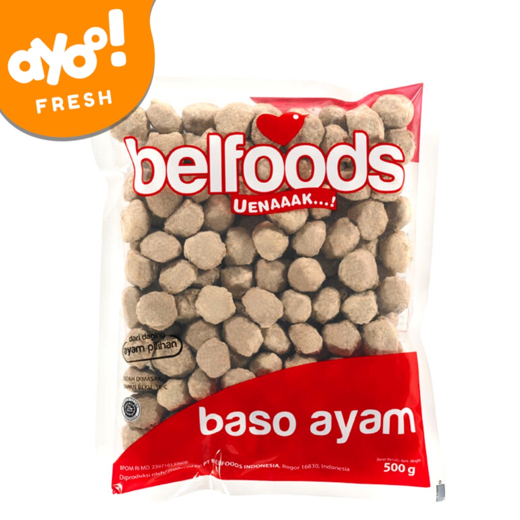 Jual Belfoods Uenaak Bakso Ayam Mini UMM 500 g Pack | Shopee Indonesia