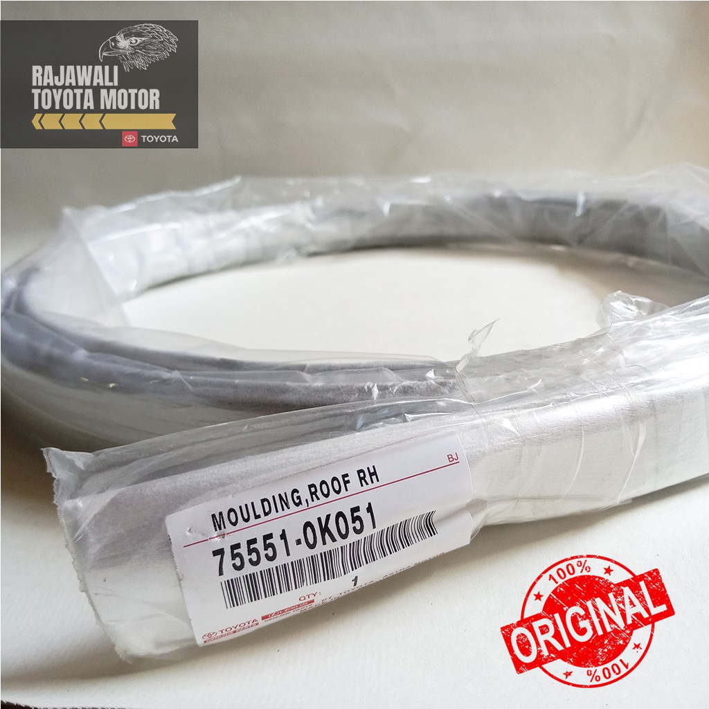 Jual Moulding Roof Karet Atap Innova 2004-2015 Kiri atau Kanan Original ...