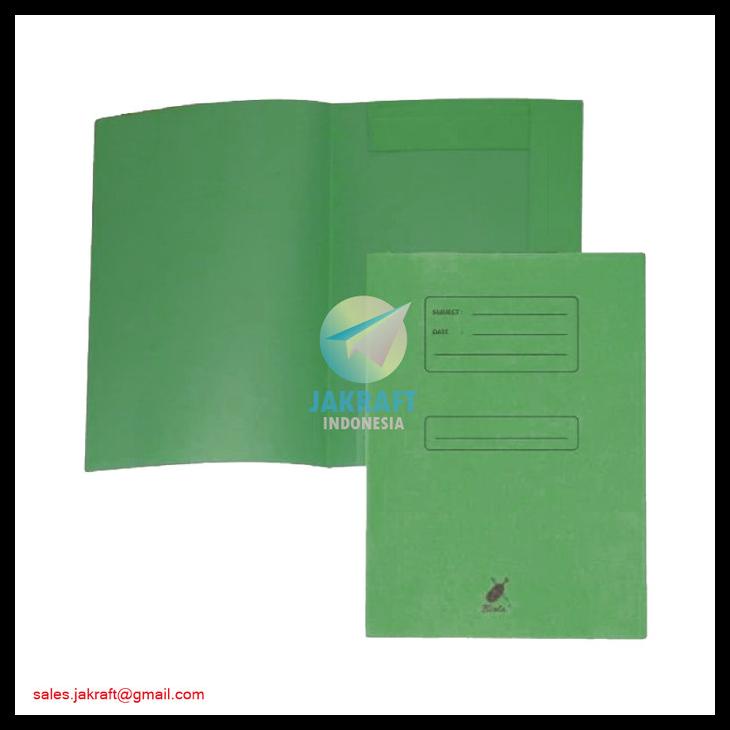 Jual Stof Stop Map Stofmap Stopmap Kertas Biola 5002 Hijau Folio ...
