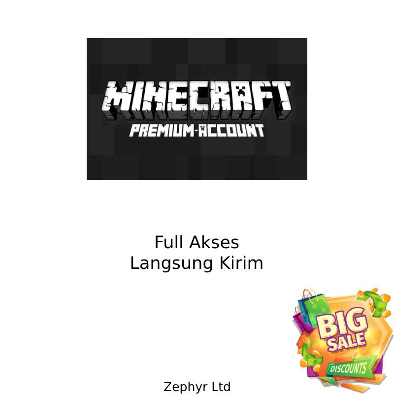 Jual Lifetime Minecraft Premium Account | Shopee Indonesia