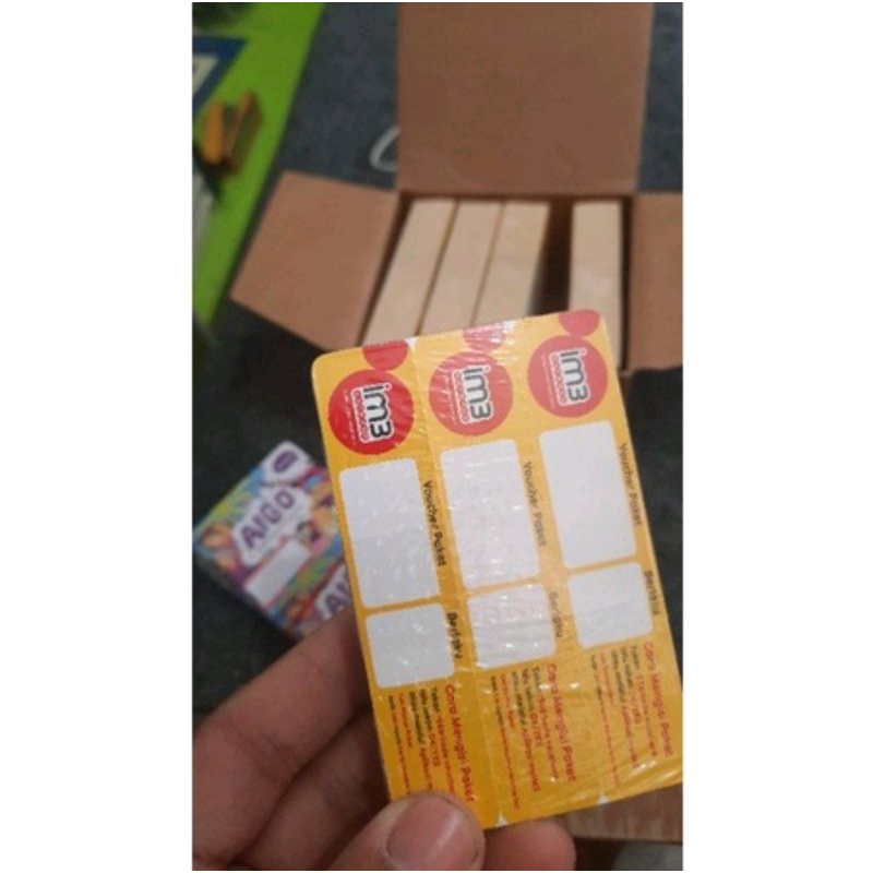Jual Voucher Zero im3 1box 750pcs ( Stok terbatas ) | Shopee Indonesia