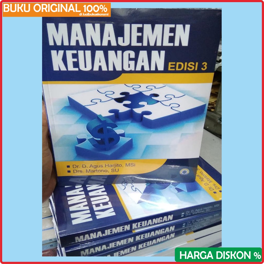 Jual Buku Manajemen Keuangan (Edisi 3) - Agus Harjito - Martono - Buku Asli | Shopee Indonesia
