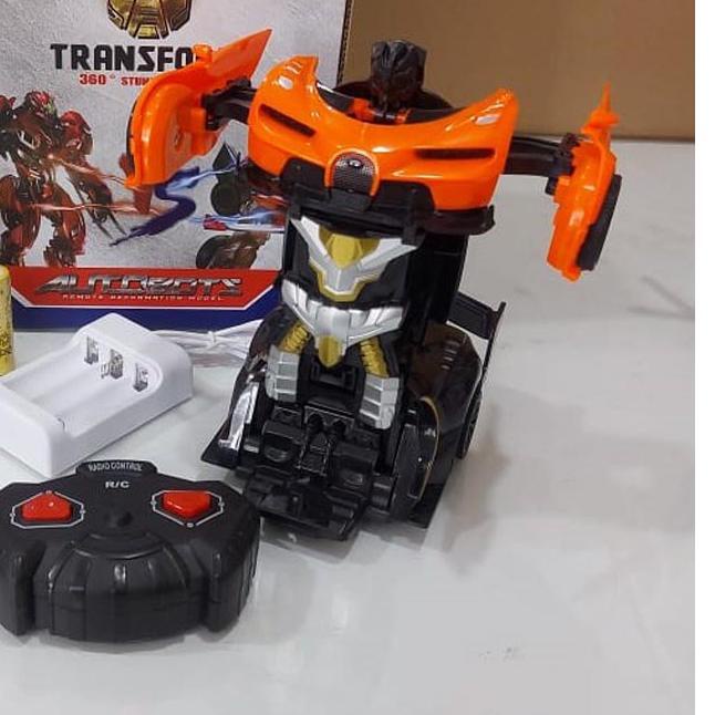 Jual ♠ MAINAN RC MOBIL ROBOT TRANSFORMER AUTOBOTS 512 REMOTE KONTROL 2. ...