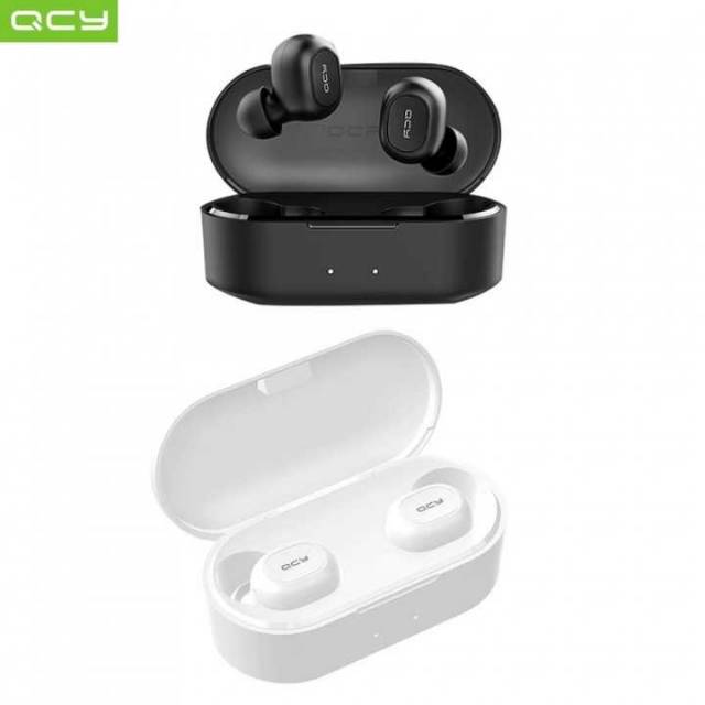 Jual QCY T2C Binaural Mini Bluetooth V5.0 Earphone TWS with Charging Box | Shopee Indonesia