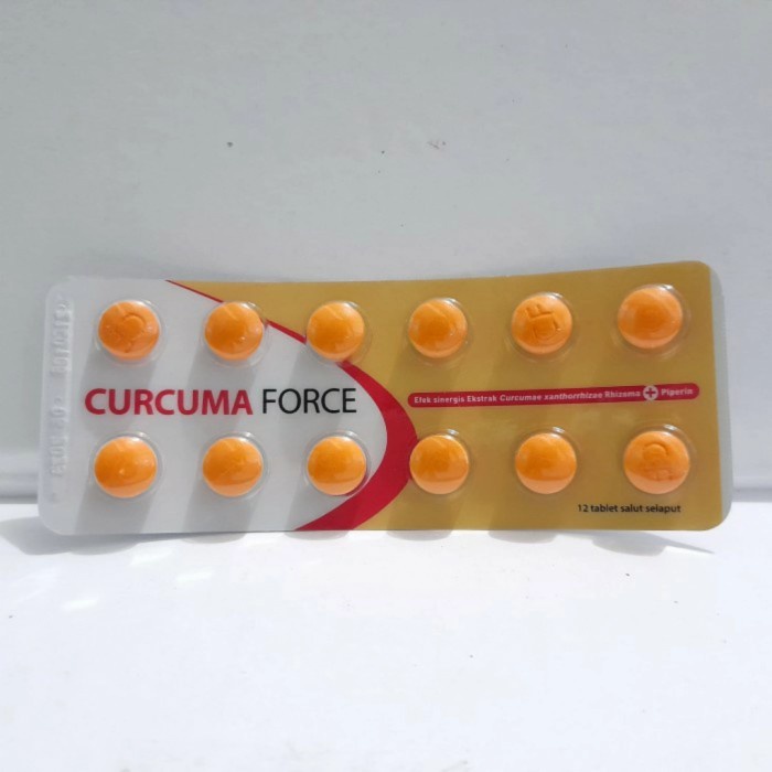 Jual Curcuma Force 12 tablet | Shopee Indonesia