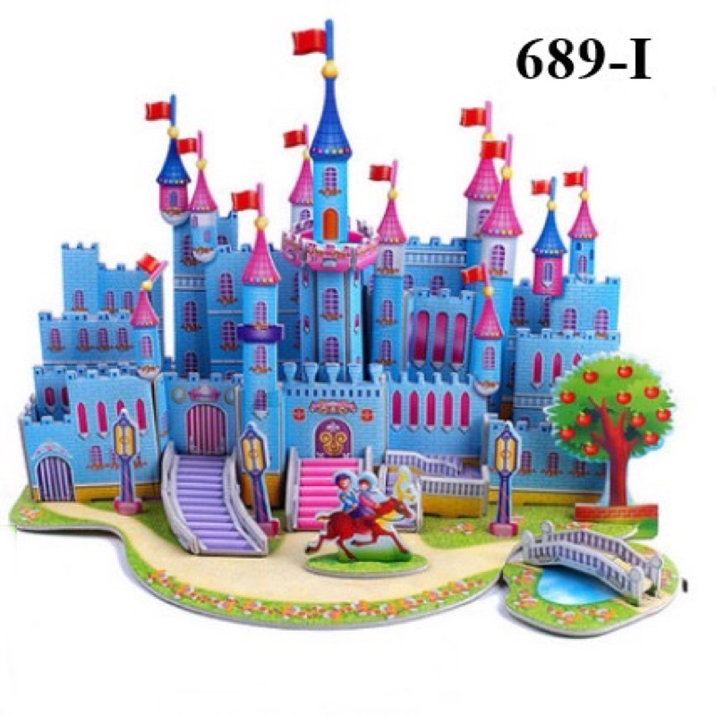 Jual DL312S Puzzle busa Mainan 3D puzzle edukasi Paper scale model 3D ...