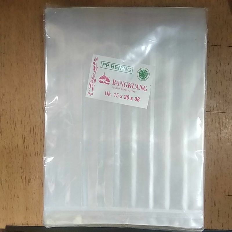 Jual pp bangkuang 15x20x0,8 tebal | Shopee Indonesia