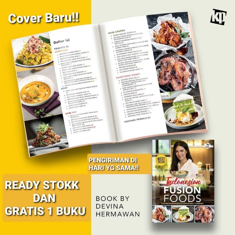 Jual Indonesian Fusion Foods - Devina Hermawan & Jonathan Tjandra ...
