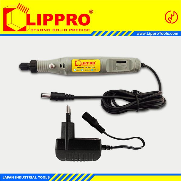 Jual KA5G LIPPRO MINI GRINDER 18V - BOR BATERAI MINI SET 10 PCS ...