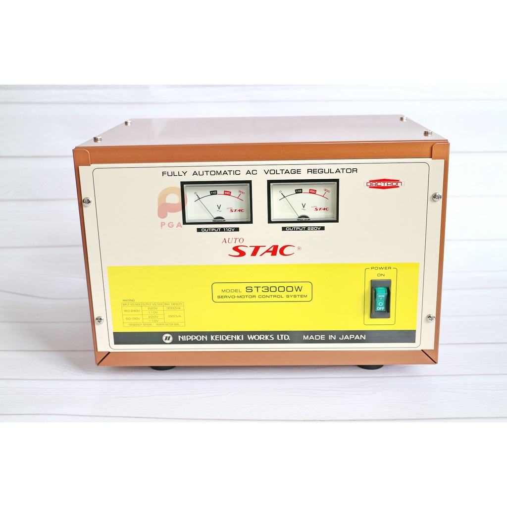 Jual STABILIZER LISTRIK STAC 3000W JAPAN | Shopee Indonesia