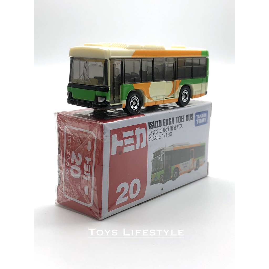 Jual Tomica Diecast 20 Isuzu Erga Toei Bus | Shopee Indonesia