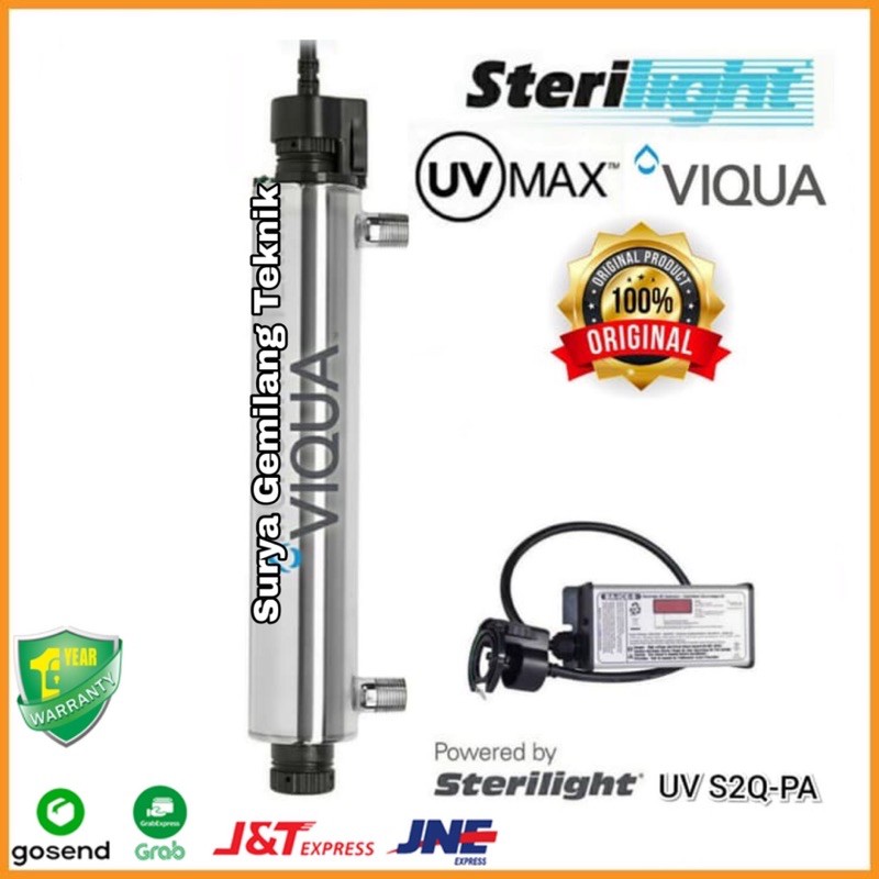 Jual UV Sterilight 2 GPM Lampu UV Viqua S 2Q-PA Ultraviolet 2GPM Canada | Shopee Indonesia