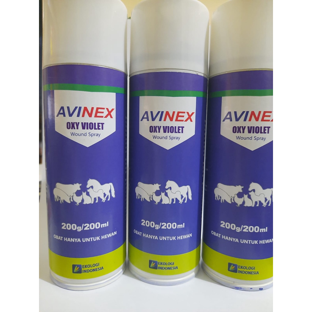 Jual Avinex Oxy Violet Spray 250ml | Mirip Intra Repiderma Spray | Obat ...