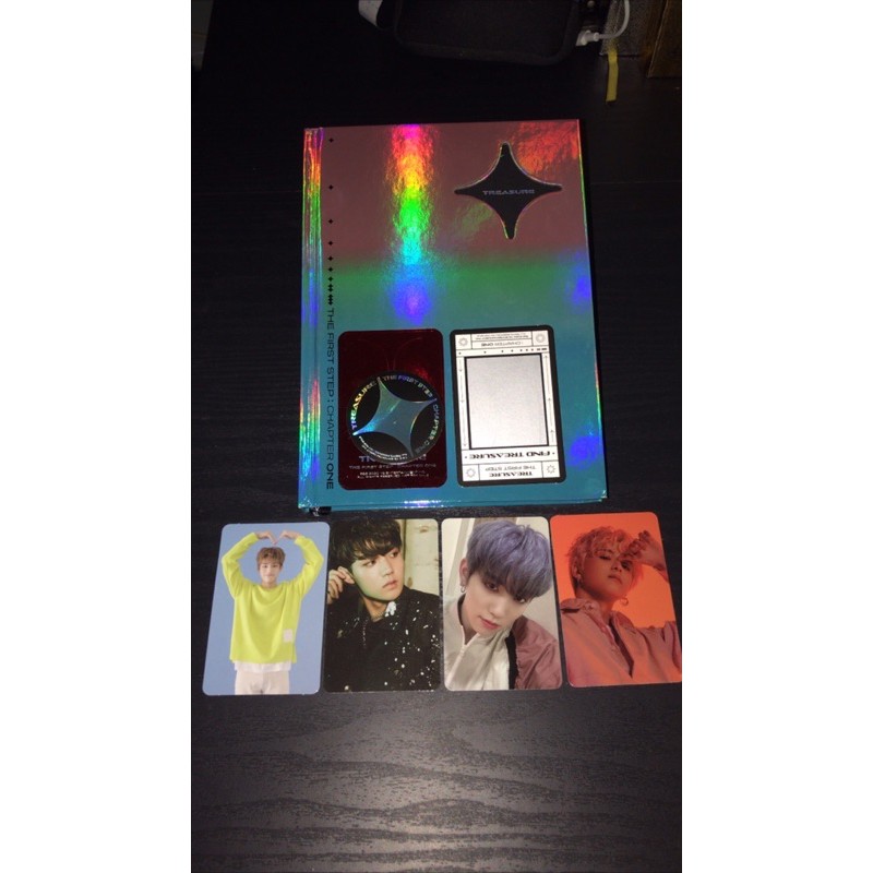 Jual ALBUM TREASURE THE FIRST STEP CH. ONE BLACK Vers. PC JEONGWOO ...