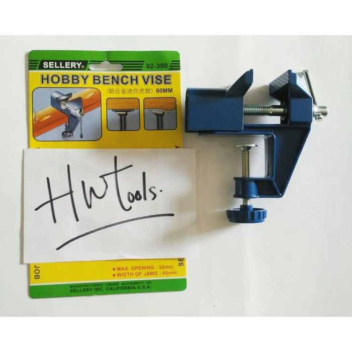 Jual HOBBY BENCH VISE / CLAMP ON VISE CATOK / RAGUM / MINI BAIS MEJA ...